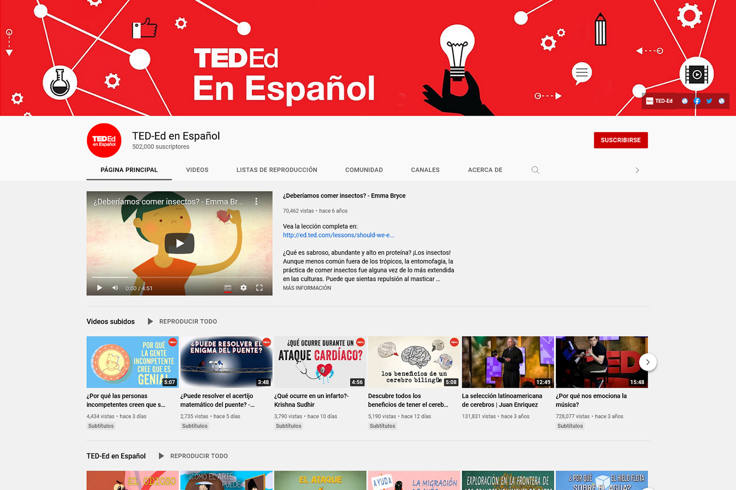 Ted en Español - MiAulaTec.com